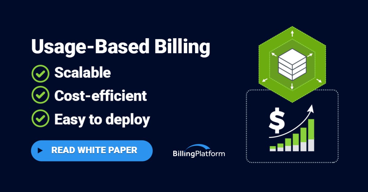 Executive Overview Usage Based Billing White Paper
